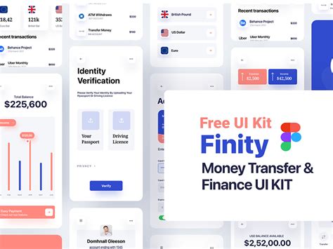 finity free finance banking ui kit for figma theme ui