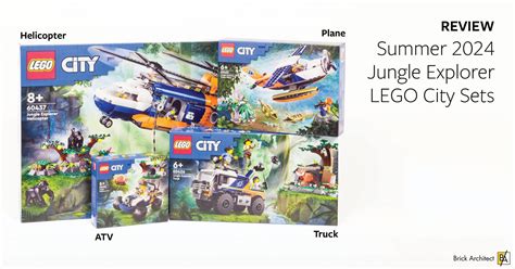 Review Summer 2024 Jungle Explorer Lego City Sets Brick Architect