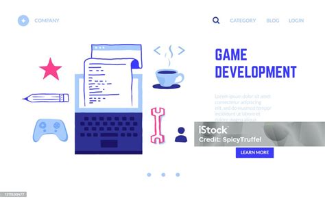 Halaman Arahan Pengembangan Game Pemrograman Vr Hiburan Proyek Cyber