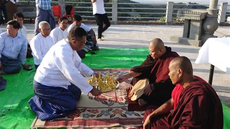 မွန်ပြည်နယ်ဝန်ကြီးချုပ် ဦးဇော်လင်းထွန်း မော်လမြိုင်မြို့ ငြိမ်းချမ