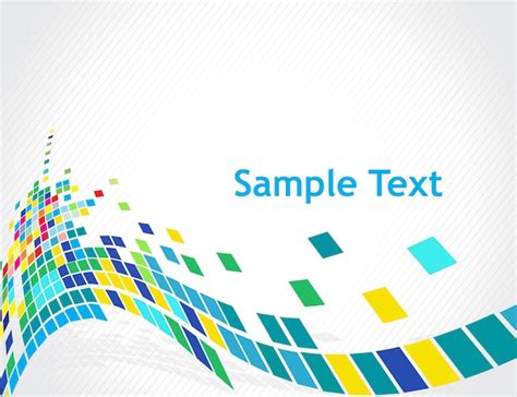 추상 모자이크 배경 무료 벡터