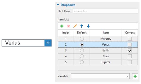 How To Create Dropdown In ActivePresenter
