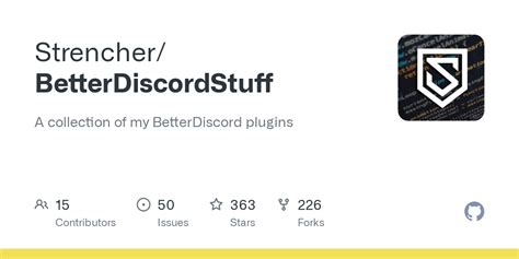 Github Strencher Betterdiscordstuff A Collection Of My Betterdiscord Plugins