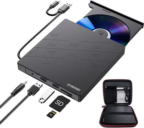 Origbelie External Dvd Drive Cd Drive Usb 3 0 Cd Dvd Rom With Usb Port Dvd Burner For Laptop Pc
