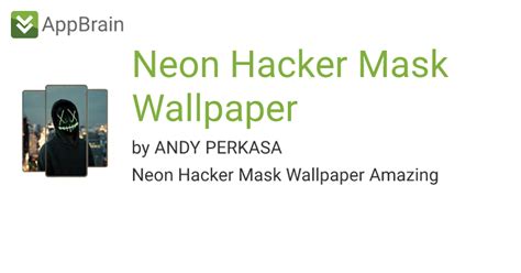 Neon Hacker Mask Wallpaper For Android Free App Download