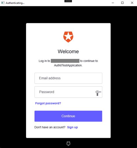 Auth0 Using System Browser To Authenticate In Net Desktop Application