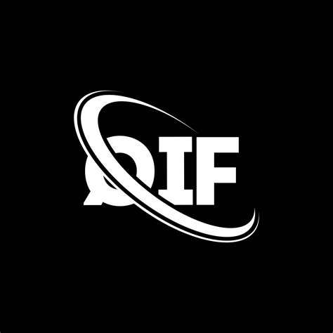 QIF Logo QIF Letter QIF Letter Logo Design Initials QIF Logo Linked With Circle And Uppercase