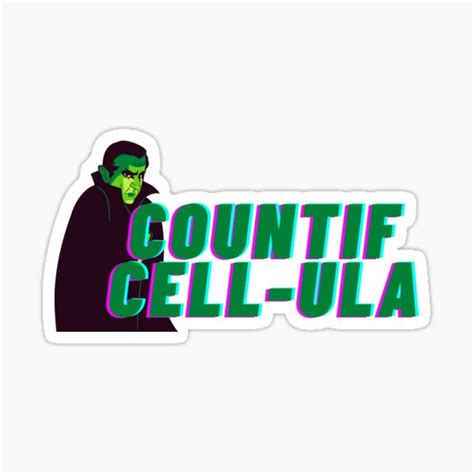 Countif Formula Excel Joke Design Sticker For Sale By Shminoa Redbubble