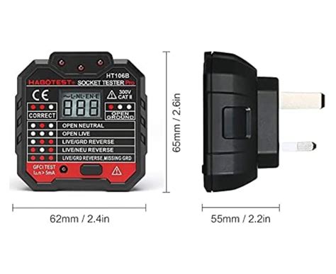 Electric Socket Tester Beone Advanced Rcd Automatic Neutral Live Earth Wire Testing Circuit