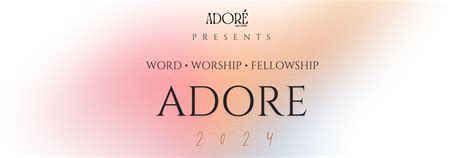 Book tickets for Adore '24