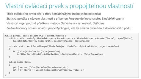 Vázání Dat Data Binding Ppt Stáhnout