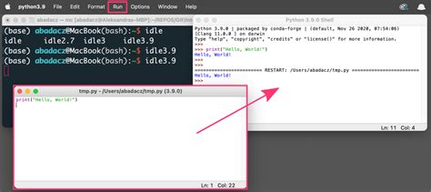 Shell And Idle Python Code In A Terminal Or Simple Ide Data Science