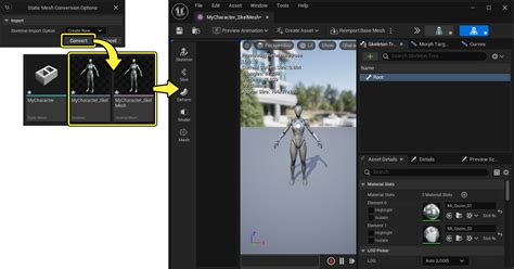 Skeleton Editing In Unreal Engine Unreal Engine 56 Documentation Epic Developer Community