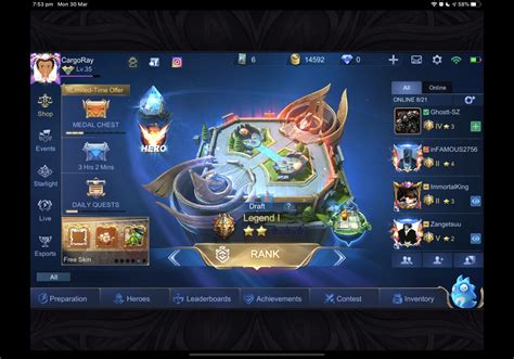 Not Fitting Full Screen Rmobilelegendsgame