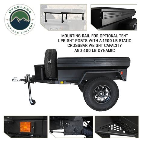 Ovs Off Road Trailer Military Style W Full Articulating Suspension