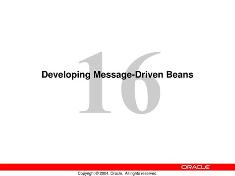 Ppt Developing Message Driven Beans Powerpoint Presentation Free