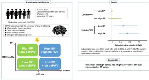 Arterial Stiffness Is Associated With Small Vessel Disease Irrespective
