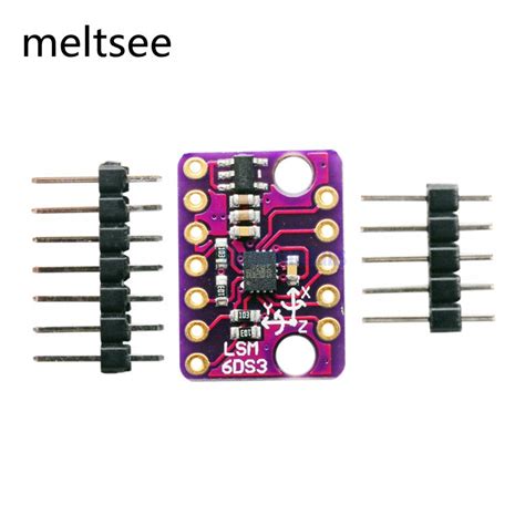 Gy Lsm6ds3 Lsm6ds3 Accelerometer Gyro Embedded Digital Temperature Sensor Module Spi Iic I2c 8kb