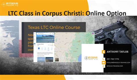 Online Texas License To Carry Class In Corpus Christi In Focus Training