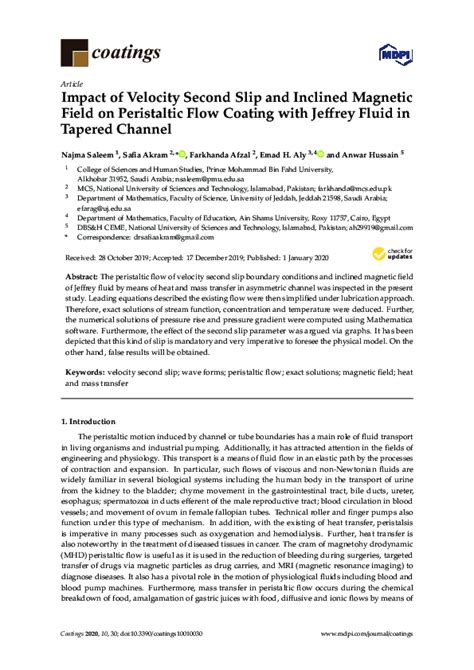 Pdf Impact Of Velocity Second Slip And Inclined Magnetic Field On