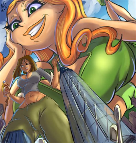 Rule 34 Bryan Lobdell City Courtney Tdi Giantess Holding Human Human Only Izzy Tdi Lindsay