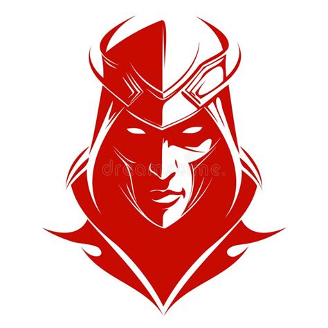 Silhouette Assassin Fighter Logo Vector Stock Vector Illustration Of Culture Mask 251166534