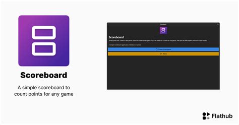 Install Scoreboard on Linux | Flathub