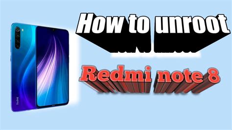 How To Unroot Redmi Note YouTube