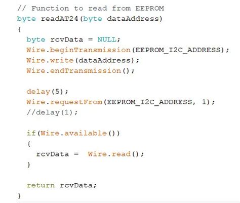 how to interface at24c256 i2c eeprom with arduino
