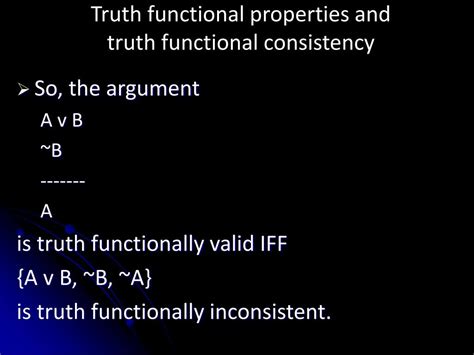 Ppt Proving The Implications Of The Truth Functional Notions Powerpoint Presentation Id1486649