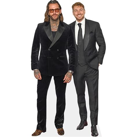 Pete Wicks And Sam Thompson Duo Mini Celebrity Cutout