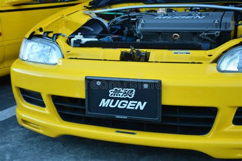 Honda Civic Mugen Engine At 90201 Car Show In Pasig Philippines
