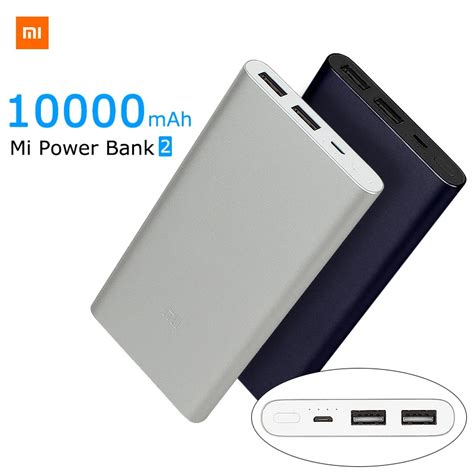 Original Xiaomi Power Bank Mi Mah Quick Charge Powerbank Lithium Polymer External Battery