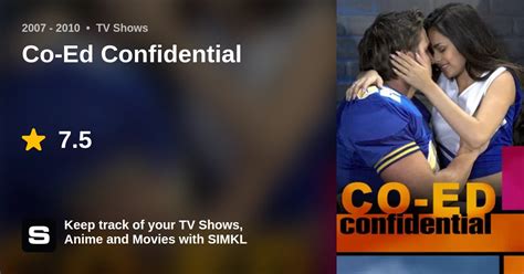 Co Ed Confidential Tv Series 2007 2010