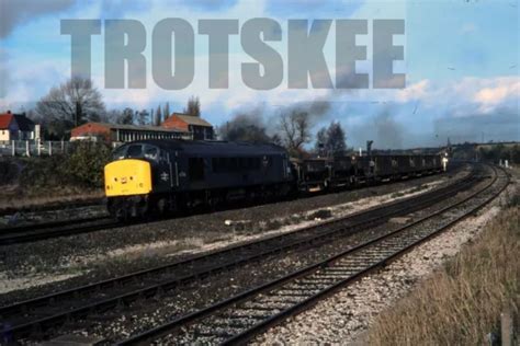 35mm Slide Br British Railways Diesel Loco Class 45 45106 Claycross