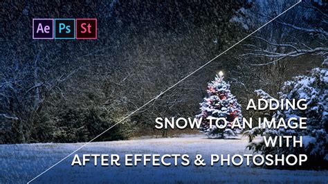 Adding Snow With After Effects And Photoshop TipSquirrel