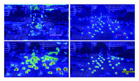 Image Detection Comparison Heat Map The Picture On The Left Is The