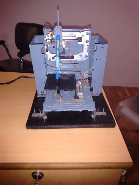 Arduino Based Cnc Plotter From Old Cd Rom 7 Steps Instructables