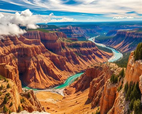 Yellowstone Park Usa Naturwunder In Nordamerika