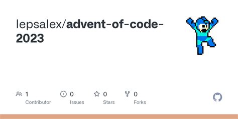 Github Lepsalexadvent Of Code 2023