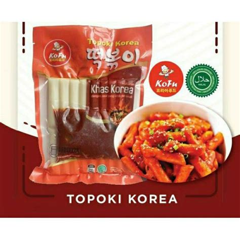 Jual Kofu Korean Food Toppoki Odeng Makanan Khas Korea Ttaebokki By