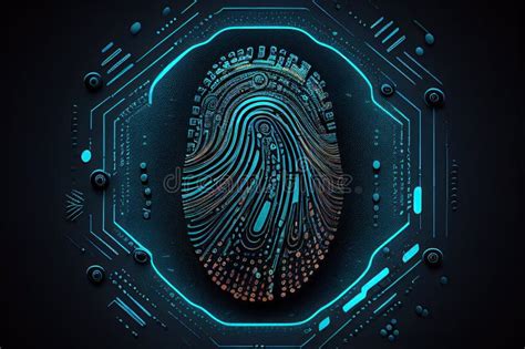 Dactylography Or Fingerprinting Technology Finger Print Scanning