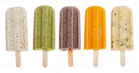 Delicious Variety Of Frozen Pops During Summer Fun 53291776 Png