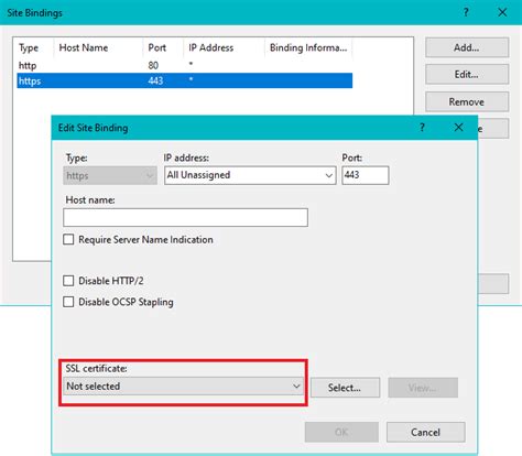 Ssl Certificate Occasionally Disappears From Binding Microsoft