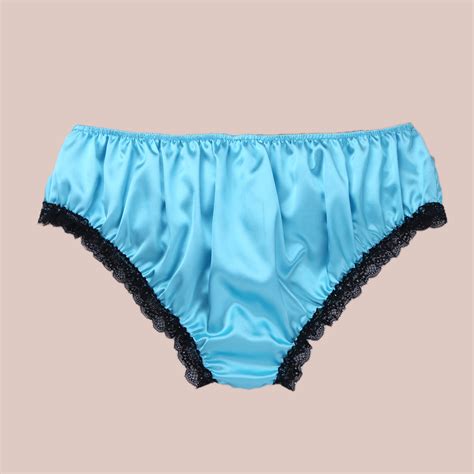 Satin And Lace Panties With Bow Detailing House Of Chastity