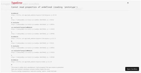 My App Codesandbox