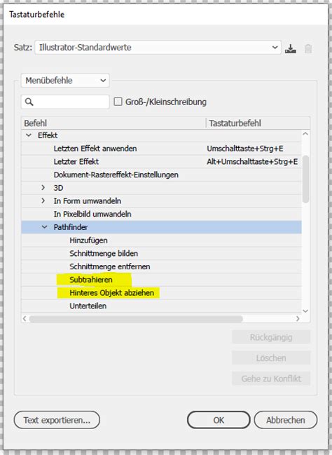 solved can t create minus front keyboard shortcut adobe community