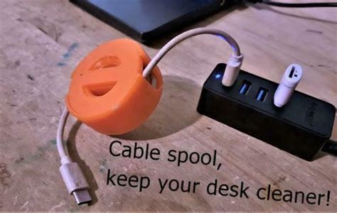 Free 3d File Cable Spooler Small Medium 🔌・3d Printing Template To Download・cults