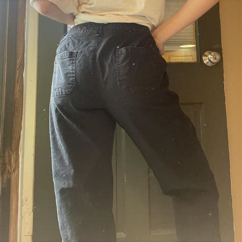 Dockers Womens Black Trousers Depop
