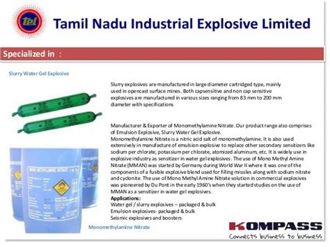 Tamil nadu industrial explosive limited